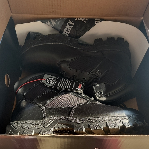 Rocky | Shoes | Rocky Black Rugged Boots | Poshmark